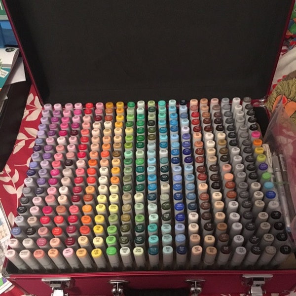 Copic Marker Storage TYPE 1 Organizer for Copic Art Carrying Case ...