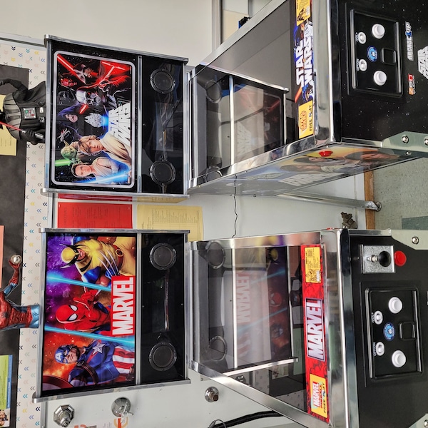 Arcade1up Arcade 1up Star Wars Attack From Mars Marvel South Park ...