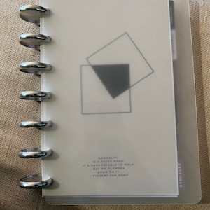 Contacts / Address Book Insert for Filofax, Kikki K, Pellostudio A5, A6 ...