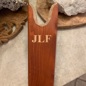 Custom Wooden Boot Jacks Pine and Leather Boot Jacks - Etsy