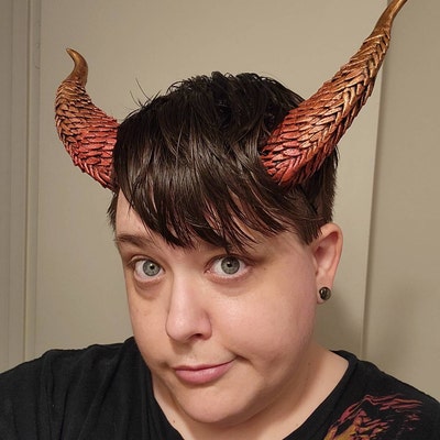 Realistic Dragon Horns / Dragon Headband for Cosplay / Dragon - Etsy
