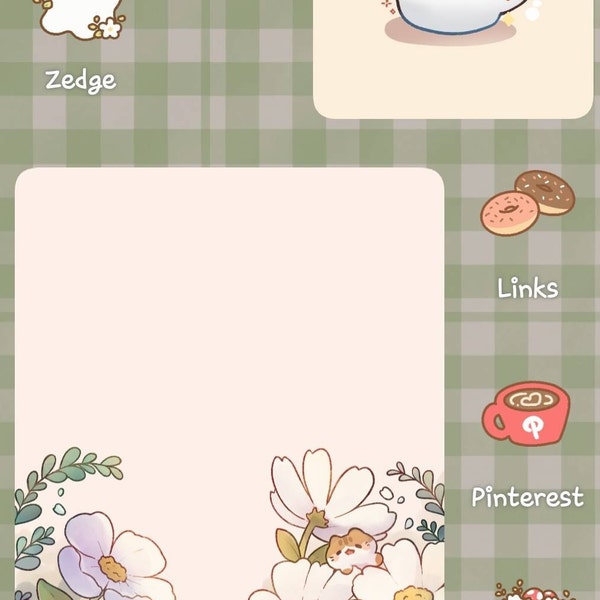 Cute Cottagecore App Icon Set | Kawaii Aesthetic Theme for Android Ios ...
