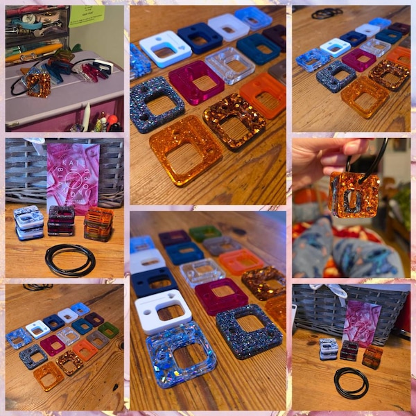 PIPSQUEAKS Acrylic Thread Drops Floss Drops Organiser Drop for Cross ...