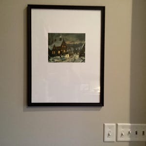 Moonlight Bonfire on the Beach Oil Painting - Digital Print - Download ...