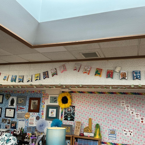 Children’s Book Cover Pennant Banner – Printable Party Décor (20 ...