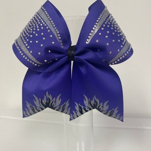 Rhinestone Template for Tailless Cheer Bows Silhouette File - Etsy