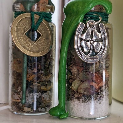 Elemental Altar Jar Set of 4, Fire Earth Air Water - Etsy UK
