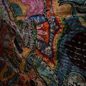 Handmade Patchwork Vintage Quilt - Etsy