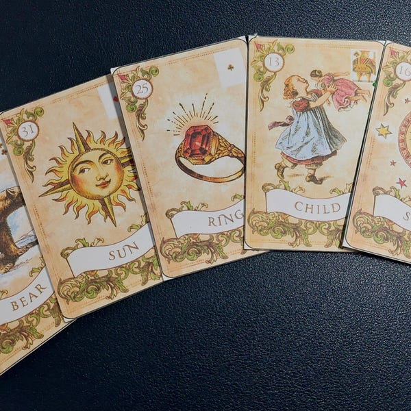 The Classic Tarot - Printable Vintage Italian Tarot Deck 78 Cards ...