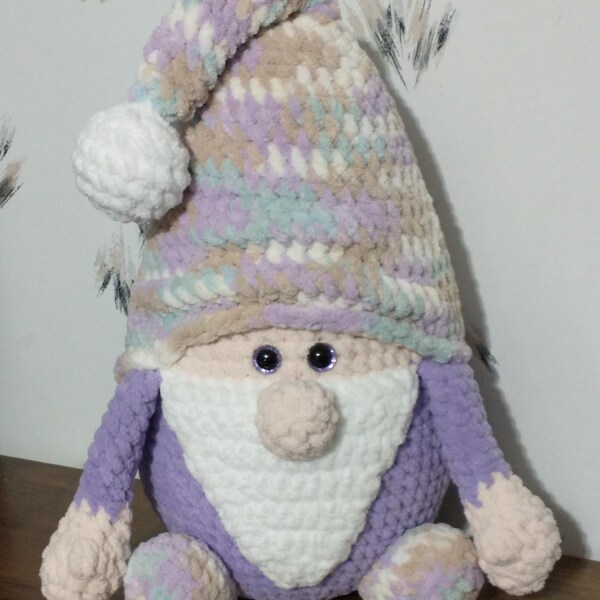 Crochet Gnome Pattern Set of 3, PDF Crochet Pattern, Plush Gnomes, DIY ...