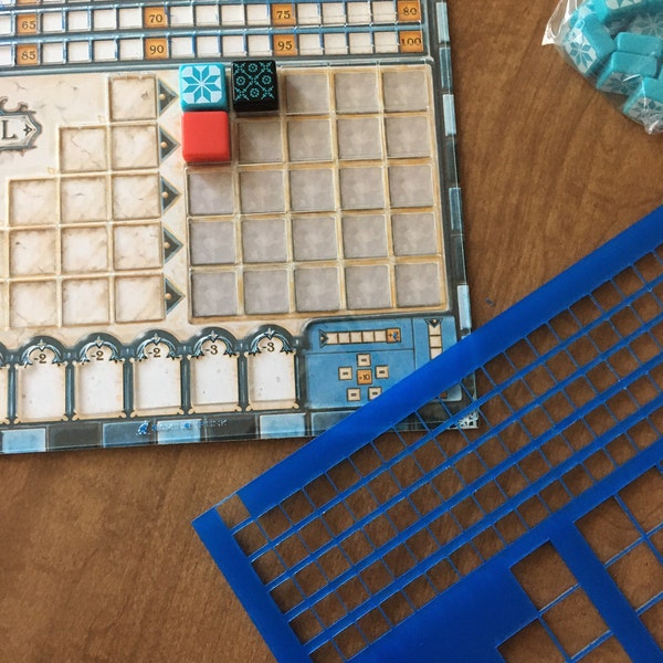 4 Acrylic Overlays for the Azul Player Board, Acrylic Overlay for Azul ...