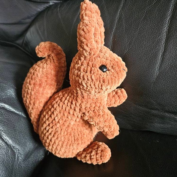 Crochet Pattern Squirrel / Crochet PATTERN Plush Toy / Amigurumi Stuff ...