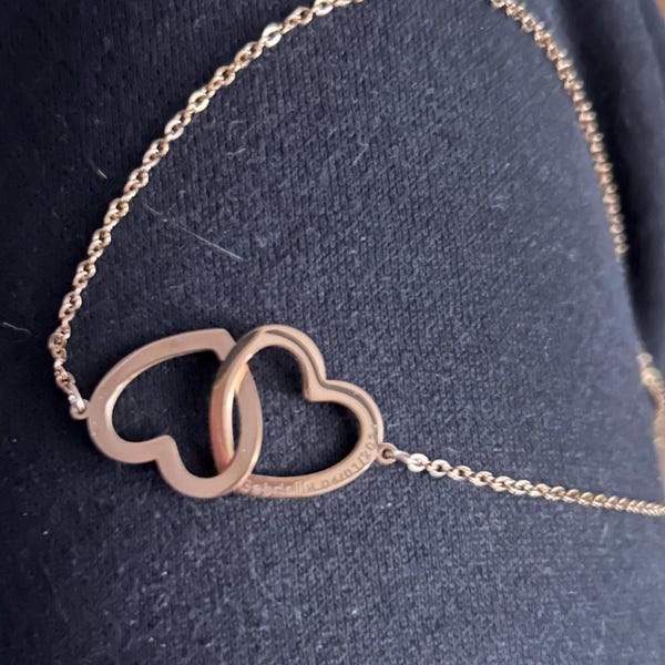 Engraved Triple Layer Necklace, Layered Necklace Set, Multi Layer Disc ...