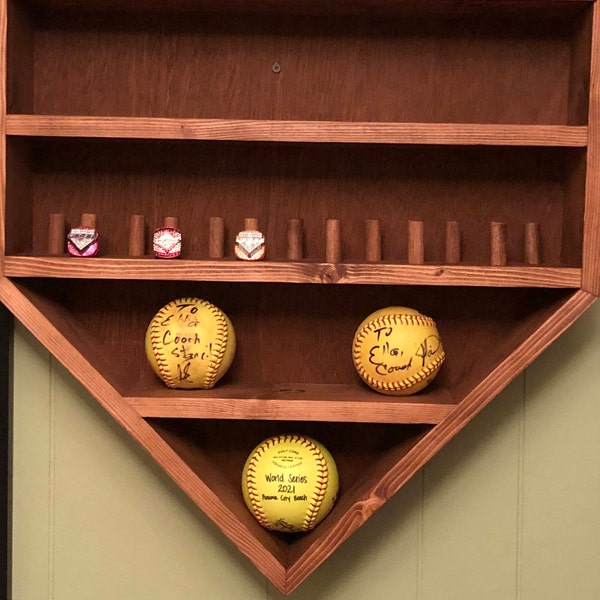 Softball Display Case - Etsy