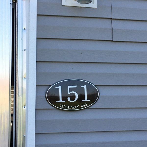 Personalized Apartment Sign-house Address Sign-plaque-custom Classic ...
