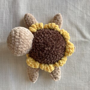 Petal the Sunflower Turtle Pattern Crochet PDF Download - Etsy