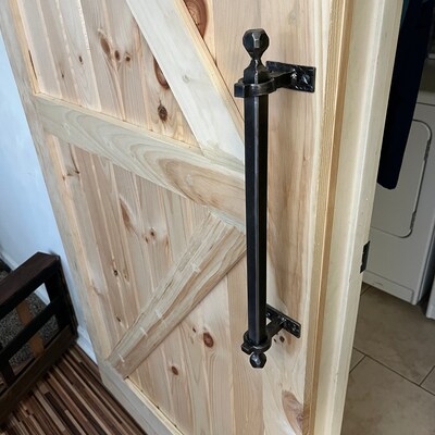 Industrial Handcrafted Barn Door Latch for Craft Supplies - Etsy