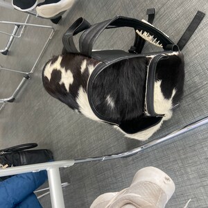 Hair on Cowhide Patchwork Rug Tricolor Cowhide Patchwork Round - Etsy