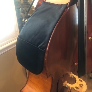 Concert Black Velvet Cello Bib With Accessory Pocket - Etsy