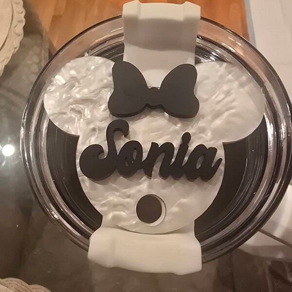 Ghost Spooky Stanley Topper Halloween Name Tumbler Topper Spooky Season ...