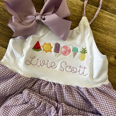 Summer Mini Build Your Own Embroidery Set - Etsy