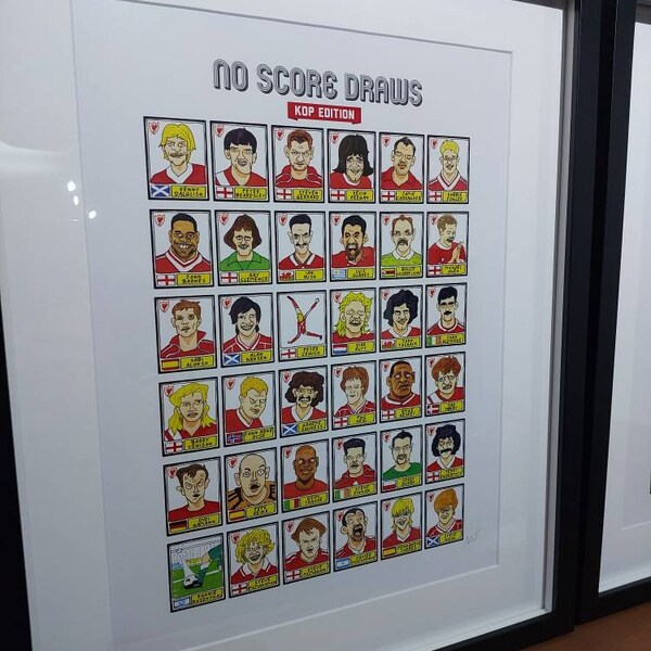 Qatar 2022 - No Score Draws World Cup 2022 Edition - A3 Print of 36 ...