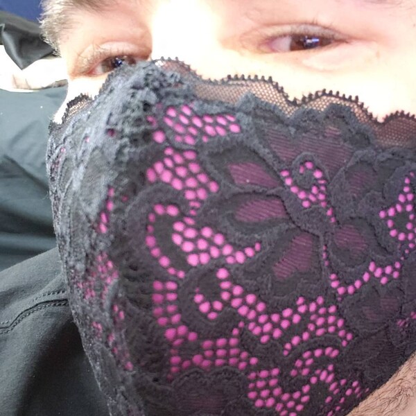 Lace Face Mask / Designer Face Mask / Cotton Face Mask / Wedding Face ...
