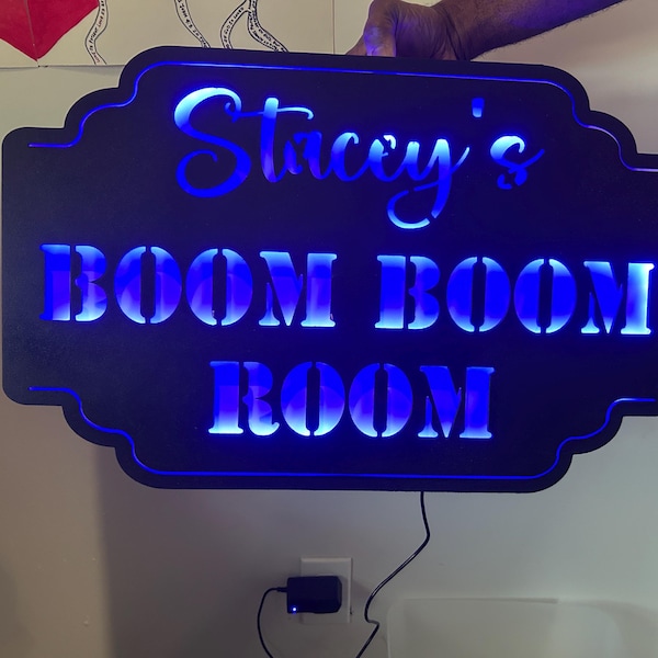 American Flag, USA Flag Led Sign, Custom Led Sign, Handmade Led Sign ...