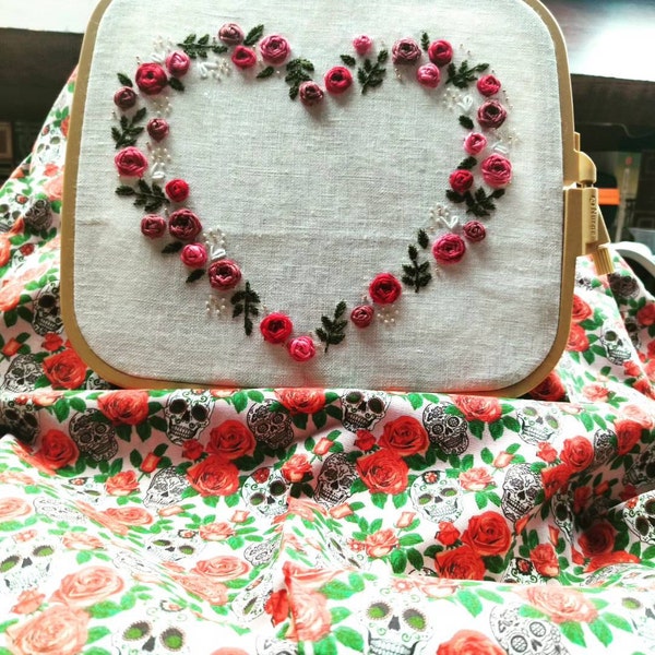 PDF Pattern+ Video Tutorial/a Heart of Love-embroidery Pattern ...