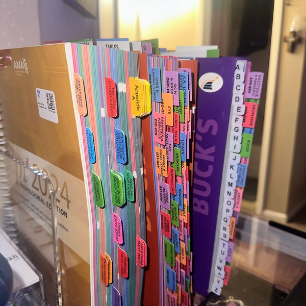 2024 ICD-10-PCS - Tabbing System | Medical Coding Tabs (book NOT ...