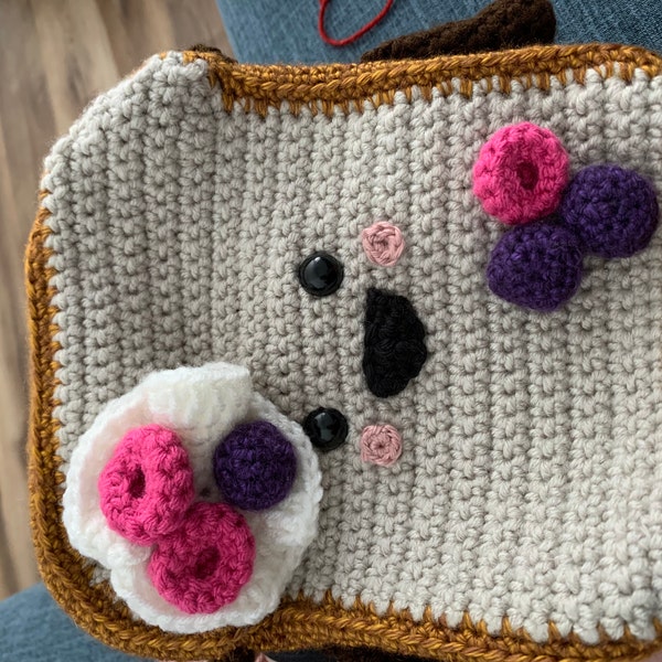 Toastie Bread Bag Crochet Pattern - Etsy