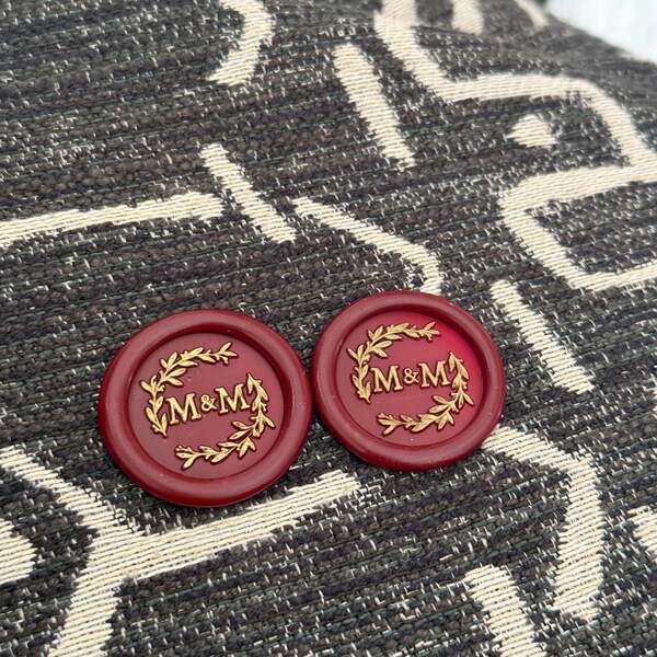 Custom Wax Stickers, 70+ Colors of Wax Seals With Self-adhesive Backing ...