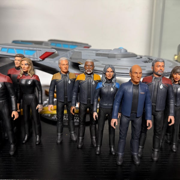 14-inch Declaration Class XCV-330 Enterprise - 3D Printed Replica ...