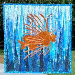 Large Wave Landscapes, Patchwork Tutorial, PDF Tutorial, Instant Download - Etsy