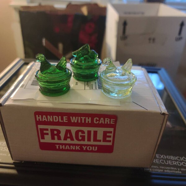 Orange Slag Mini Mickey Mouse Glass Insulator Uranium Glow - Etsy