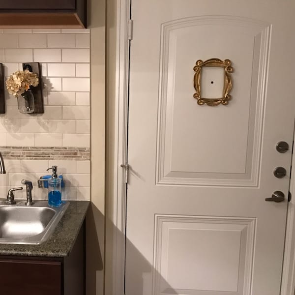 Handmade Gold Peephole Frame, Monica's Frame, TV Show Memorabilia ...