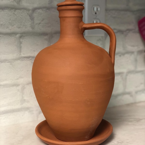 Handmade Unglazed Terracotta Cookware, Earthen Clay Cooking Pot With ...