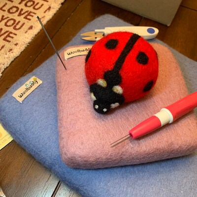 Needle Felted Camera Kit, Wool Felt Camera, Needle Felted Ornament ...