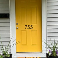 8 Inch Bold House Numbers - Etsy