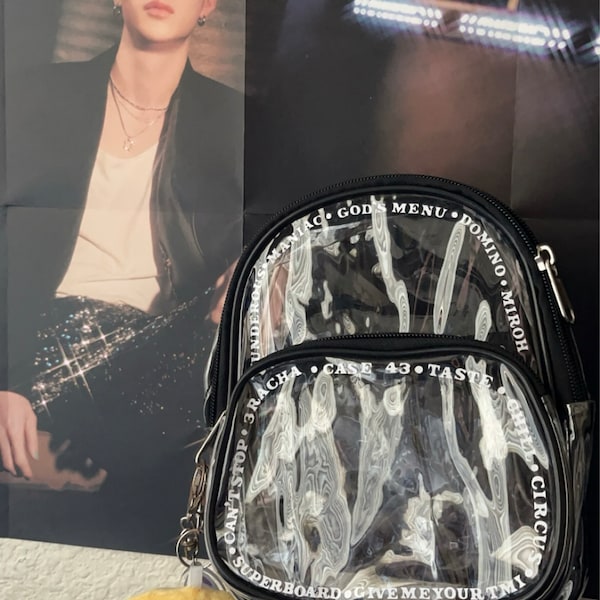 Stray Kids Clear Concert Backpack - Etsy