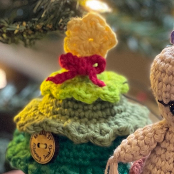 Christmas Tree Crochet Pattern, Pine Tree Crochet | No-sew Pattern ...