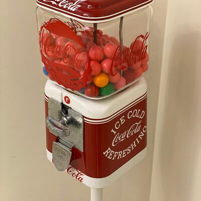 Vintage Gumball Candy Machine Stand NY Jets Inspired Novelty - Etsy