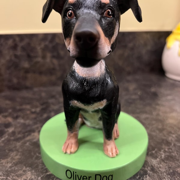 Custom Dog Bobblehead Pug Bobblehead Pet Bobblehead Birthday Gift ...