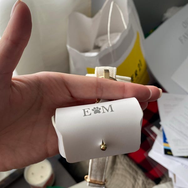 Personalised Leather Ring Box-dog Proposal Engagement Ring Box-ring ...