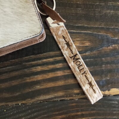 Hand Tooled Leather Hair Clip Western Claw Clip Western Hair ...