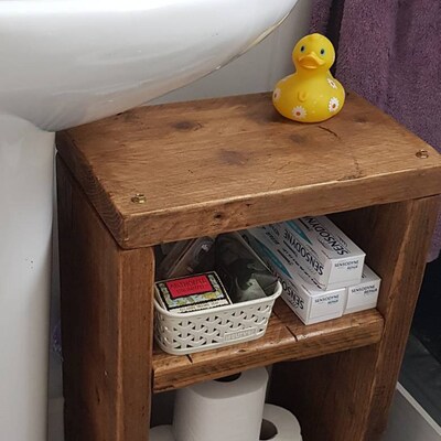 Small Rustic Storage Unit - Etsy UK