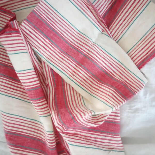 Chinese Vintage Handwoven Cotton Fabric 17inches in Width Natural Fiber ...