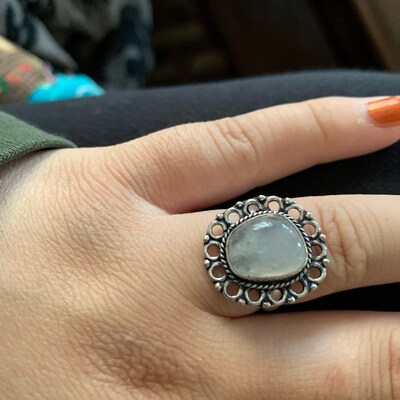 Silver Gemstone Ring, Sample From Assorted Shapes, Colors and Sizes ...