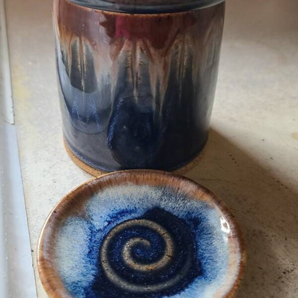 Medium Batter Bowl Ceramic , Pottery Mixing Bowl , 5x 8 1/2 Stoneware ...