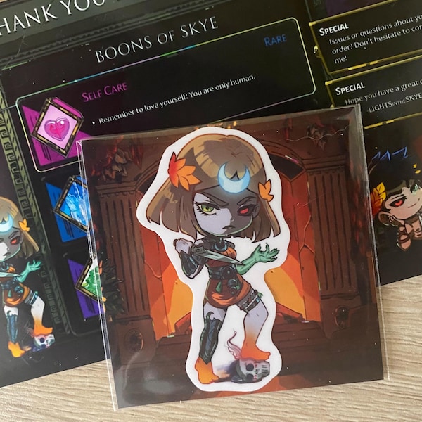 Hades Game Fandmade Sticker Pack (1&2) - Etsy